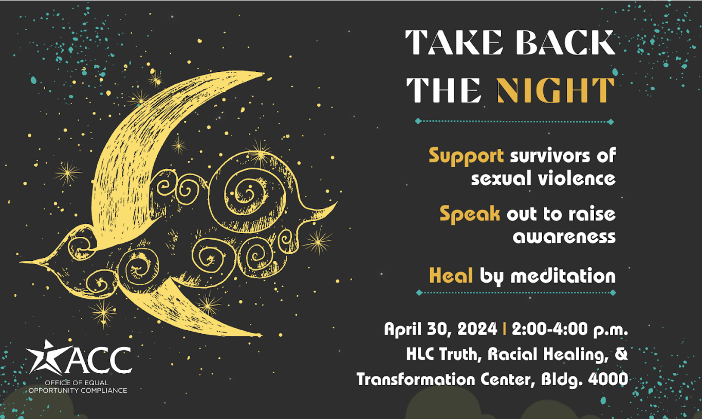 ACC hosts Take Back the Night as part of Sexual Assault Awareness Month ...