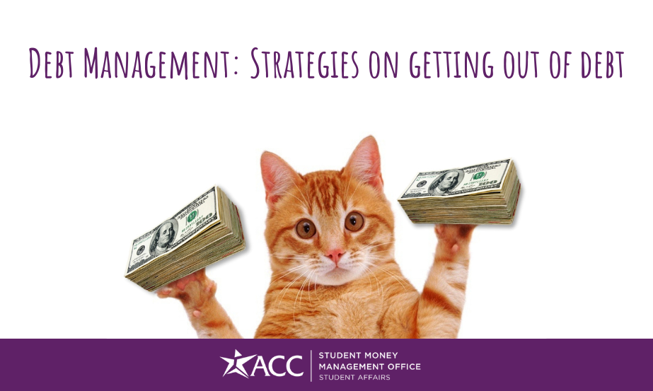 Tackle your debt with ACC’s Debt Management workshop - Student Infohub ...