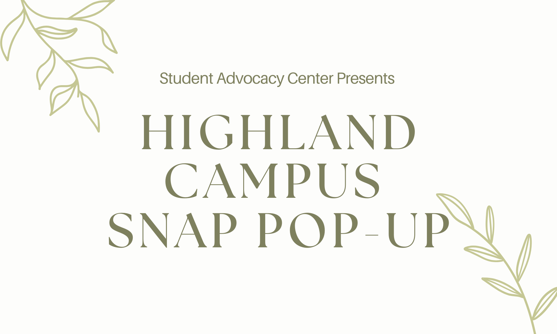 Get support with SNAP applications this summer - Student Infohub ...