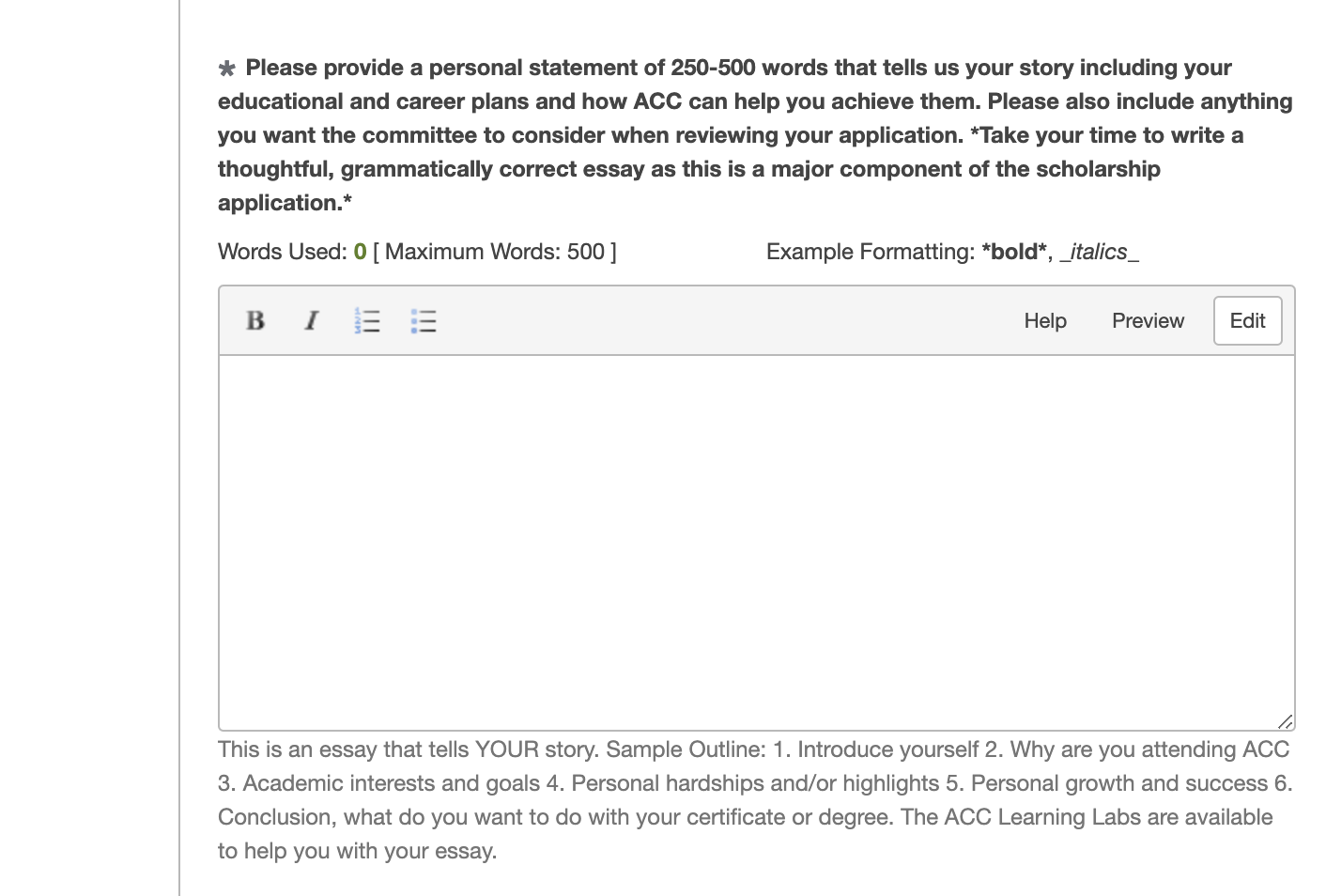 Scholarship Application Instructions | Scholarships | Austin Community ...